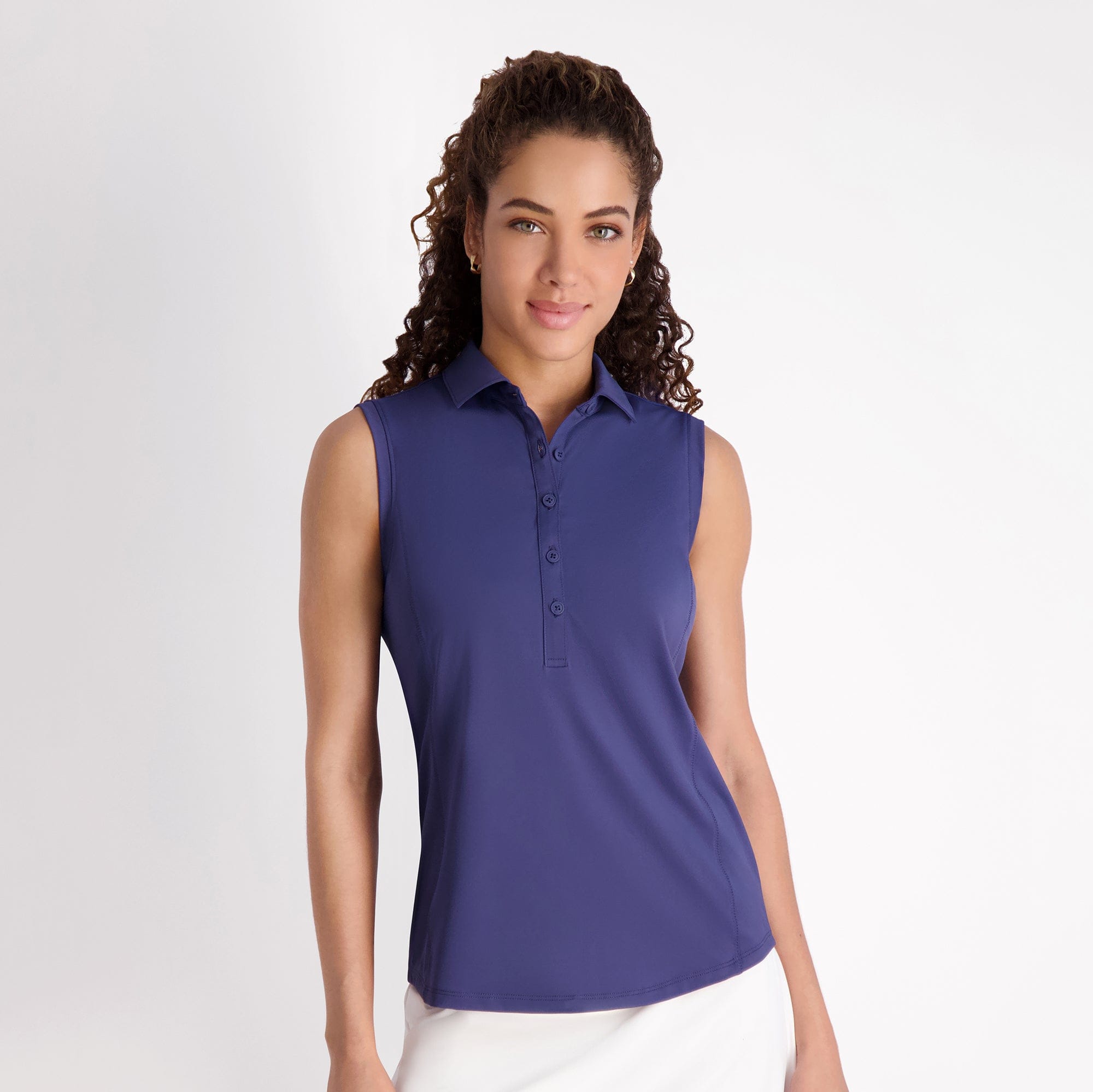 Tae Sleeveless Polo – Zero Restriction